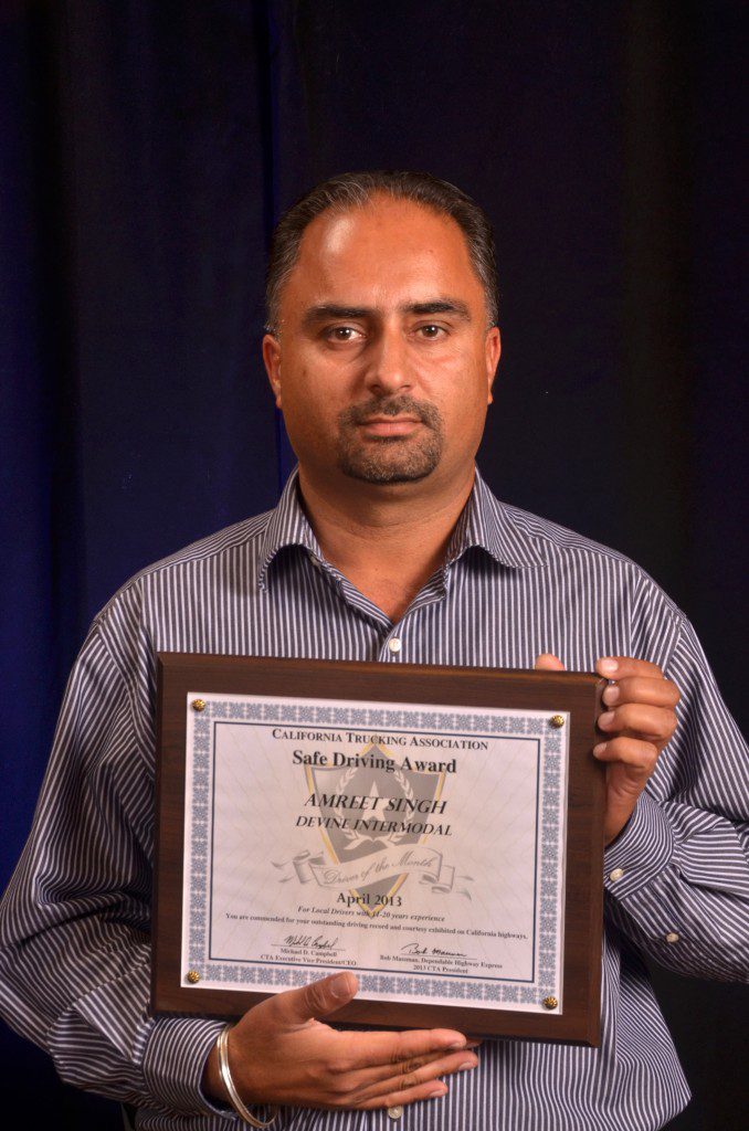 Recognizing Driver Excellence - Devine Intermodal