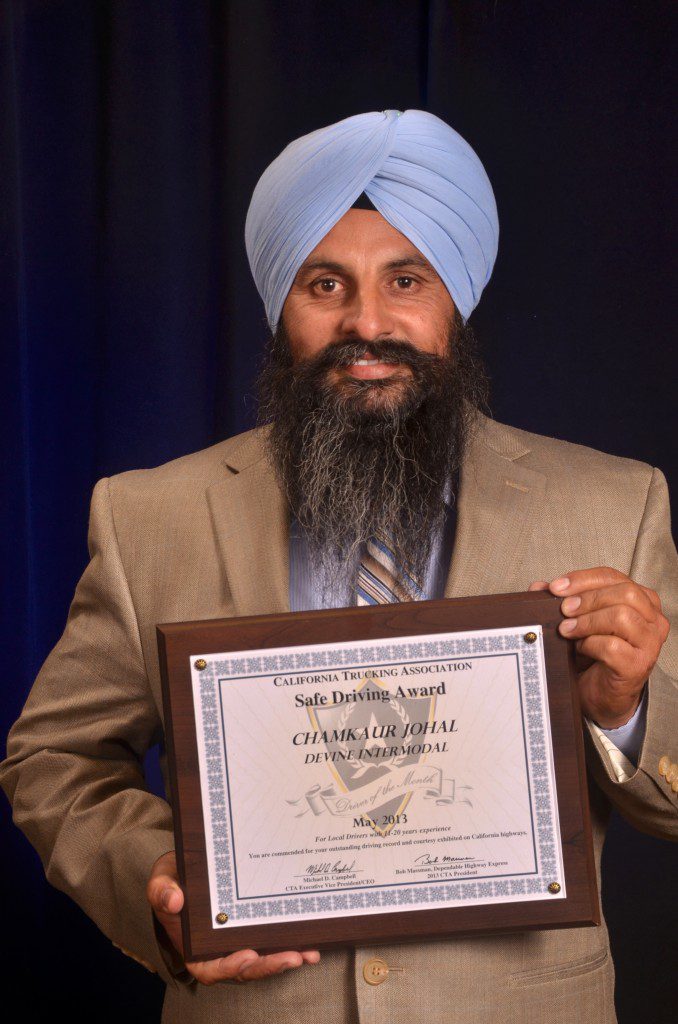 Recognizing Driver Excellence - Devine Intermodal