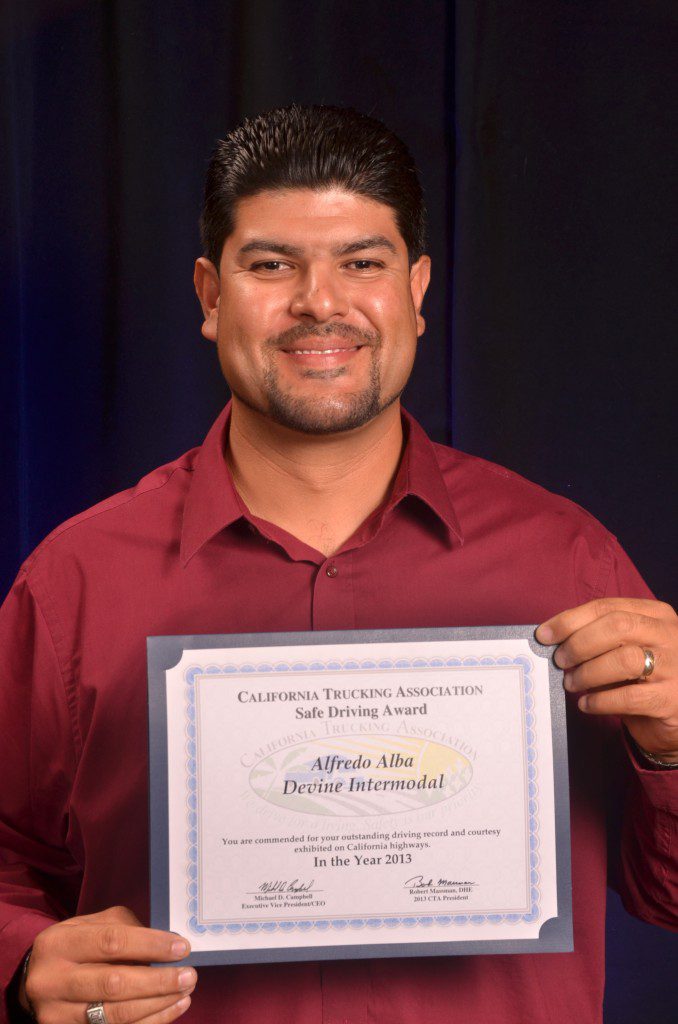 Recognizing Driver Excellence - Devine Intermodal