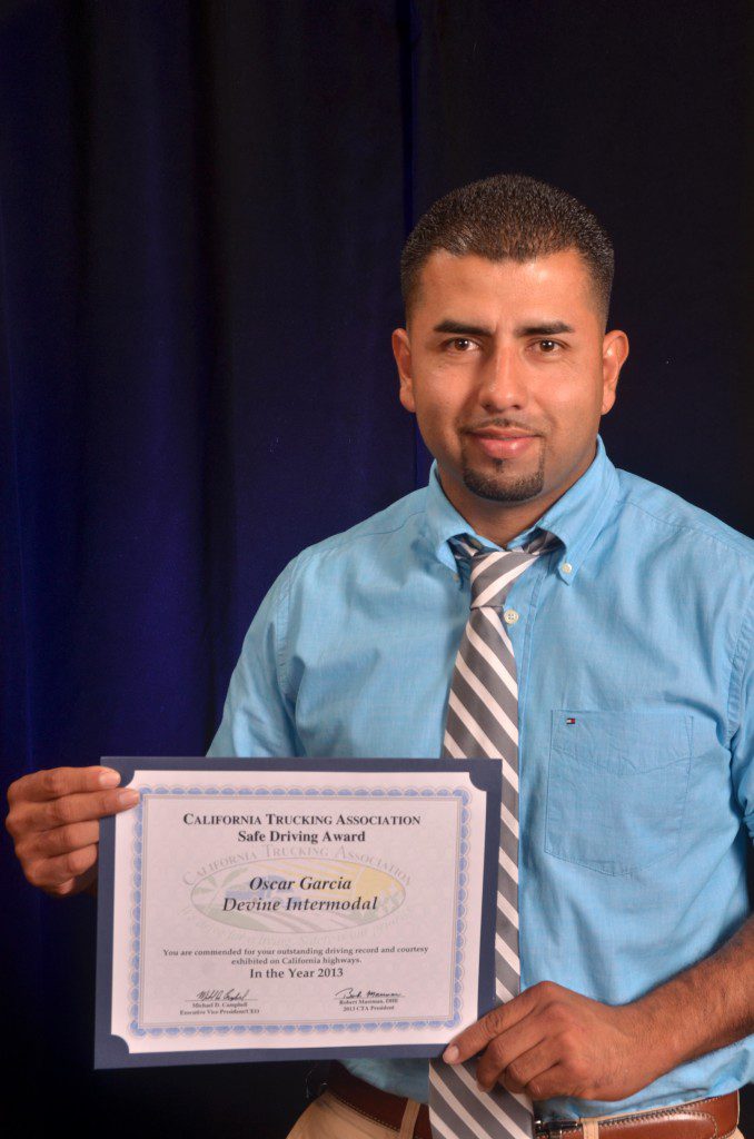 Recognizing Driver Excellence - Devine Intermodal