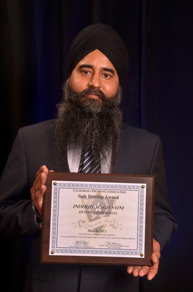 Recognizing Driver Excellence - Devine Intermodal