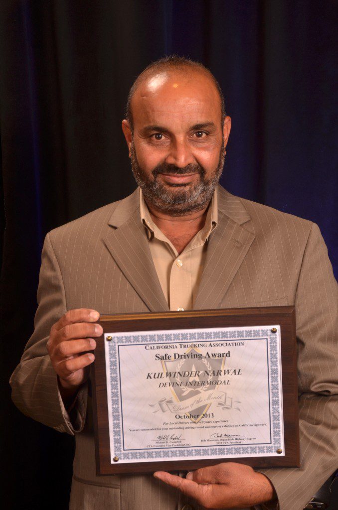 Recognizing Driver Excellence - Devine Intermodal